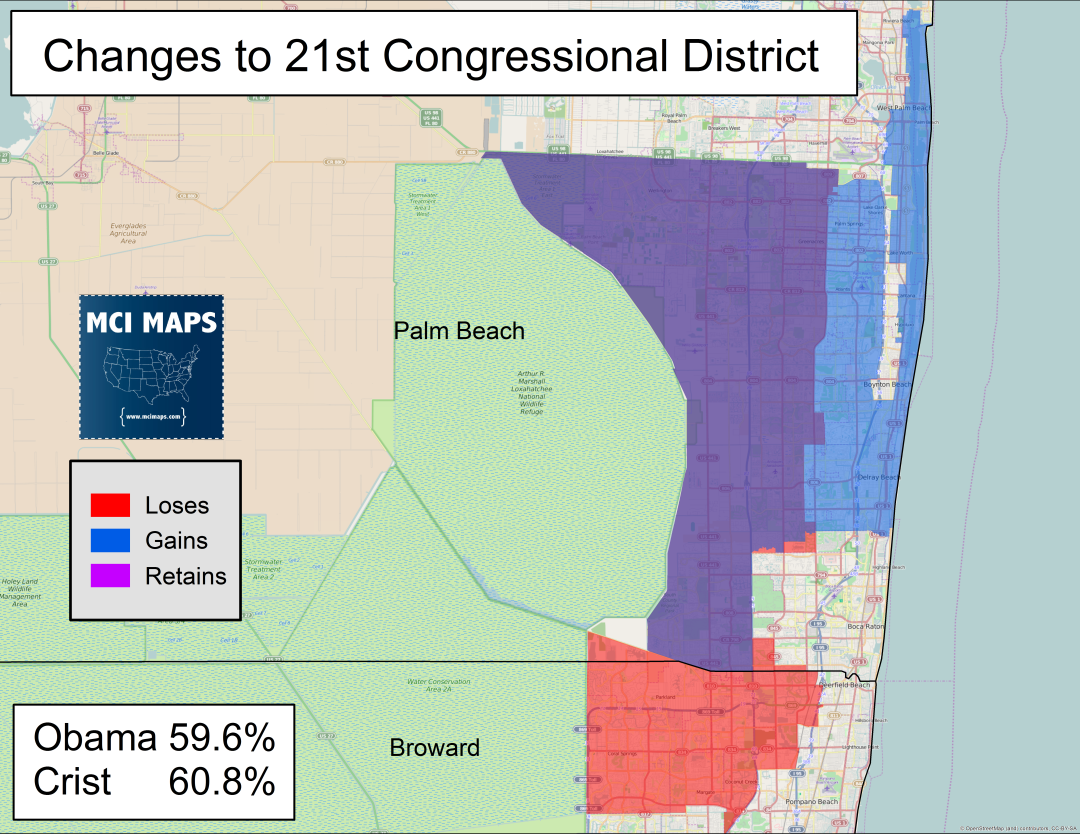 Florida 22nd Congressional District Map