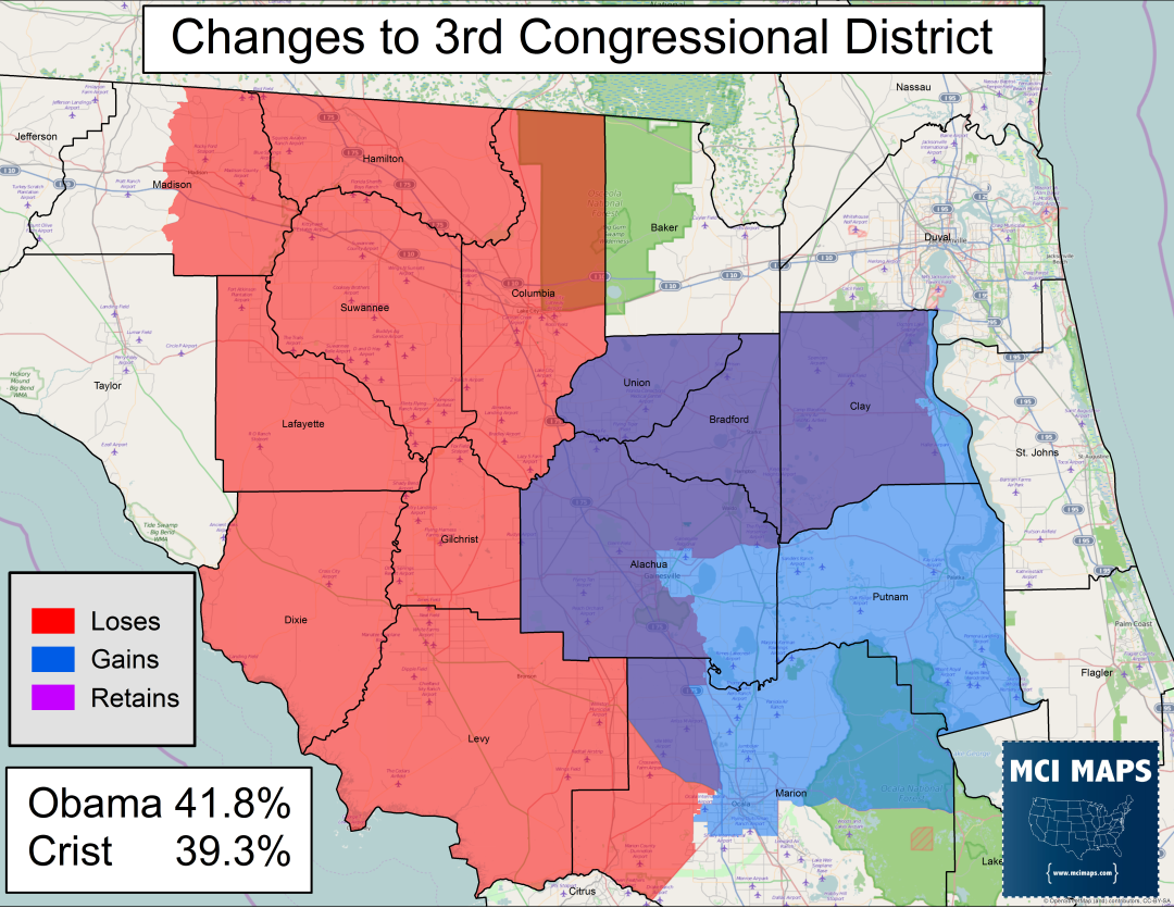 The Complete Breakdown of Florida’s Proposed Congressional Districts ...