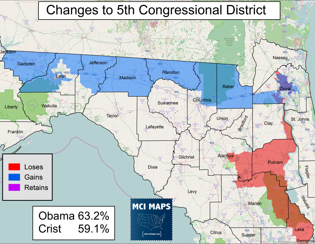 The Complete Breakdown of Florida’s Proposed Congressional Districts ...