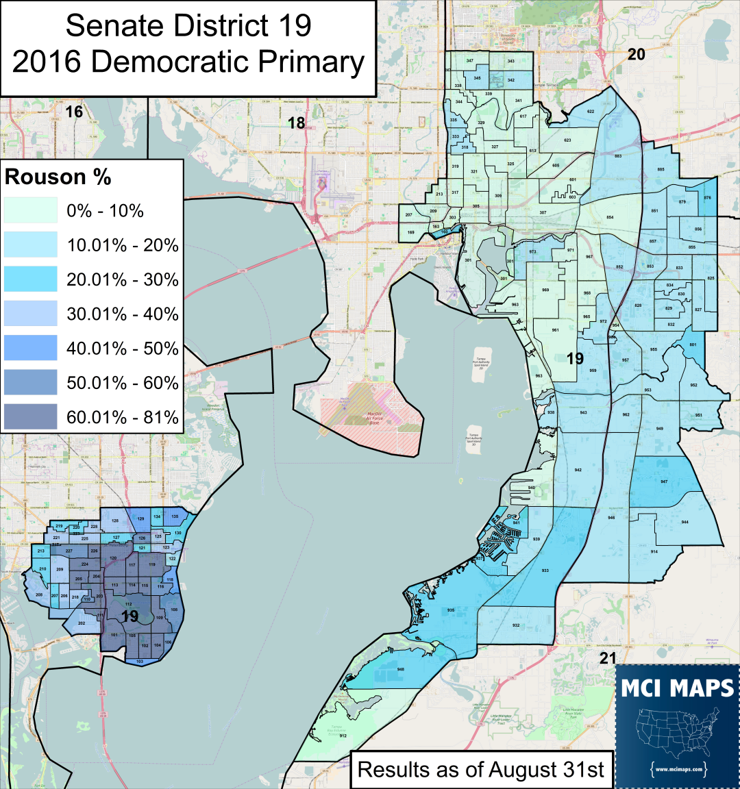 Florida Senate District 19 Primary: Battle of the Bay - MCI Maps ...