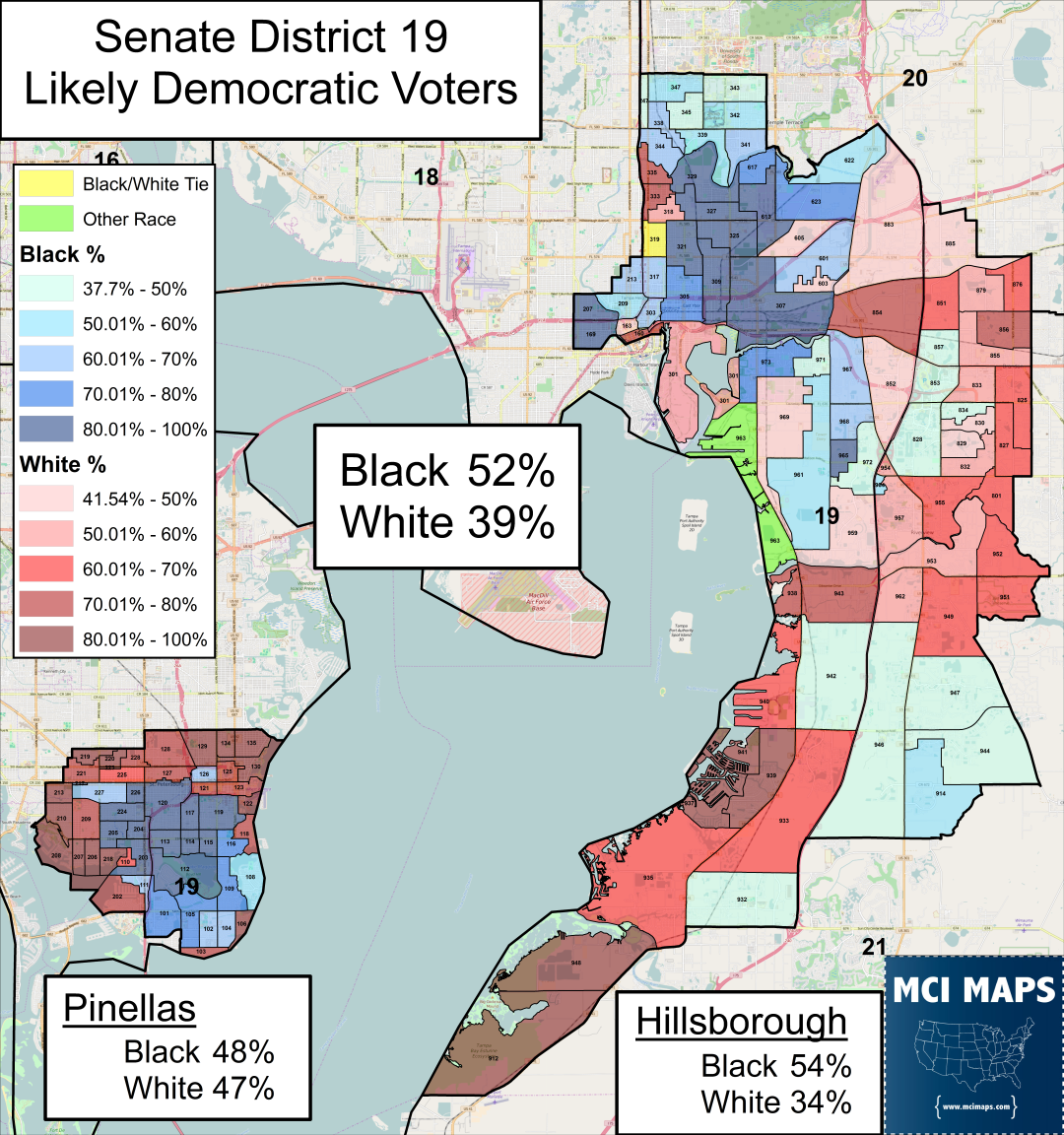 Florida Senate District 19 Primary: Battle of the Bay - MCI Maps ...