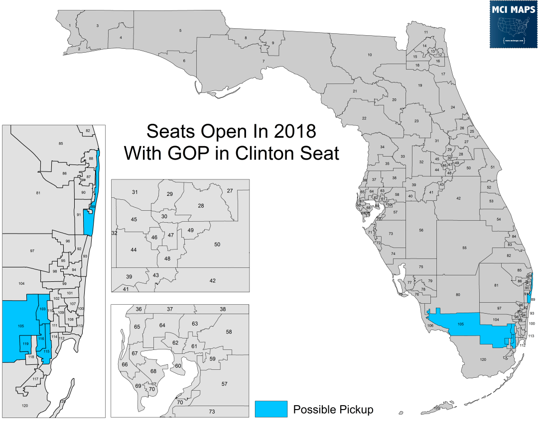 Presidential Results by Florida State House District - MCI Maps ...