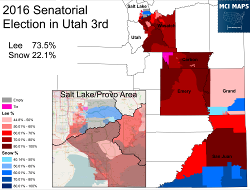 The Utah 3rd District: A look back at Trump’s Mormon Problem - MCI Maps ...