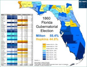 Civil War History: Florida’s Road Toward Secession - MCI Maps ...