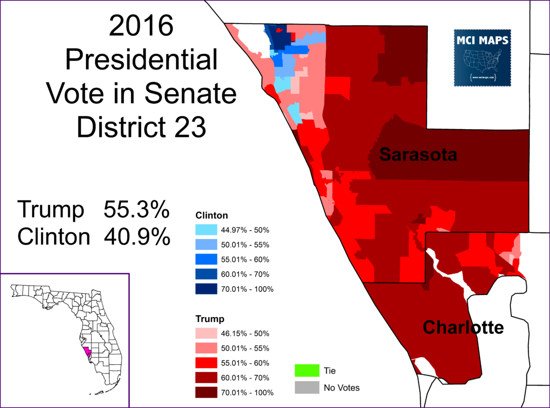 2020 Florida State Senate Rankings - MCI Maps | Election Data Analyst ...