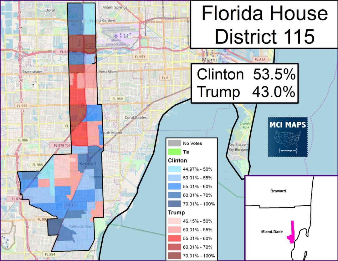 Florida State House 2020 Ratings - MCI Maps | Election Data Analyst ...