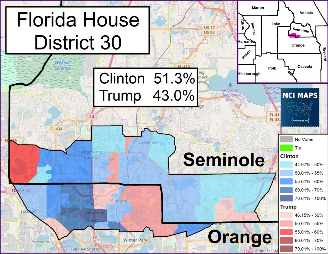 Florida’s 2018 State House Ratings - MCI Maps | Election Data Analyst ...