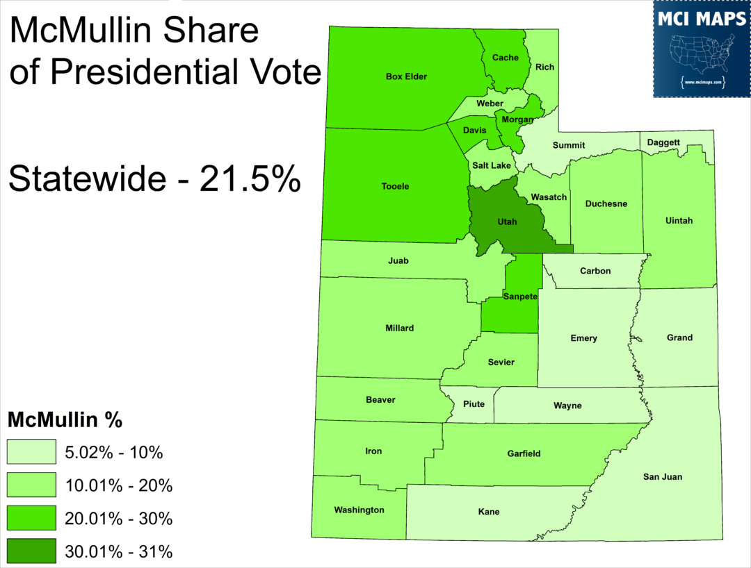 Utah’s Legislature is more Conservative than its Voters - MCI Maps ...