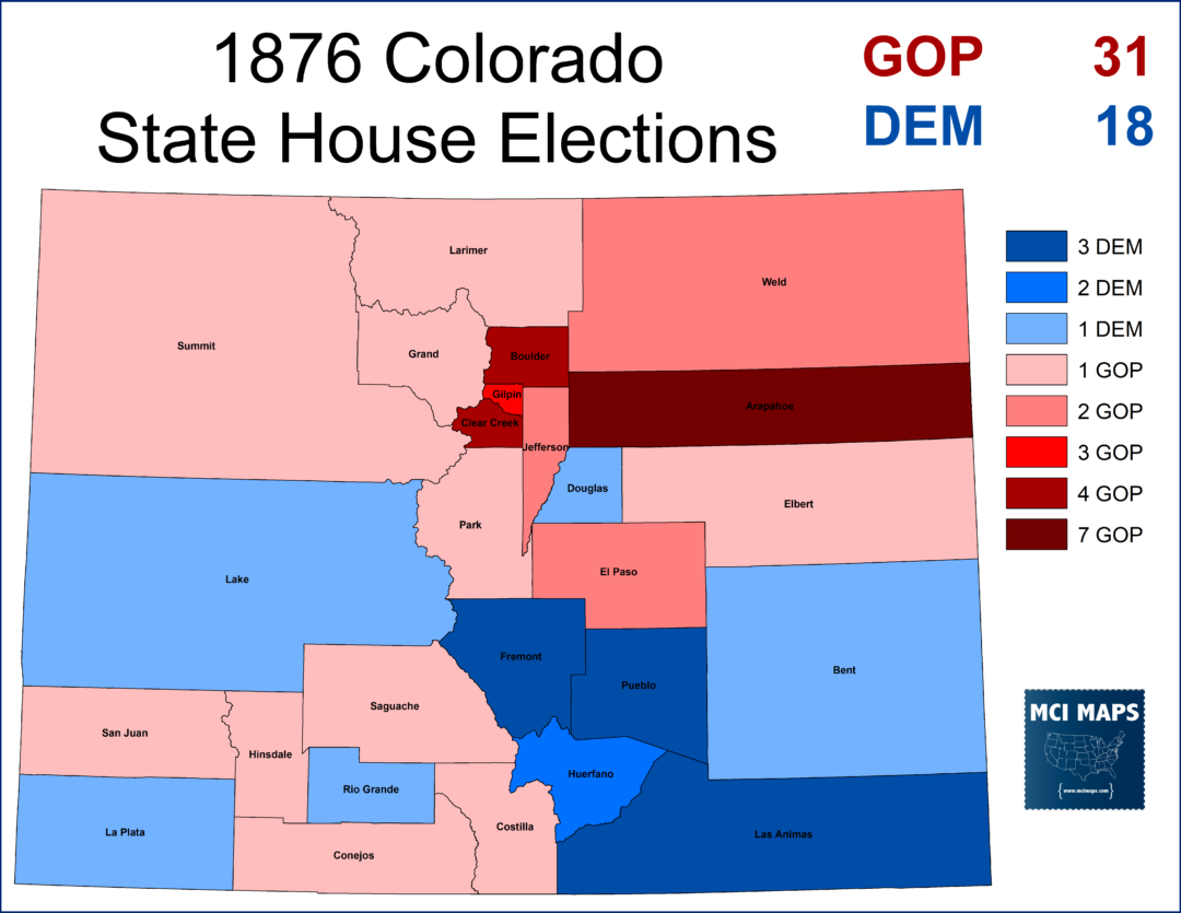 Five Rural Counties are Seceding from Colorado - MCI Maps | Election ...