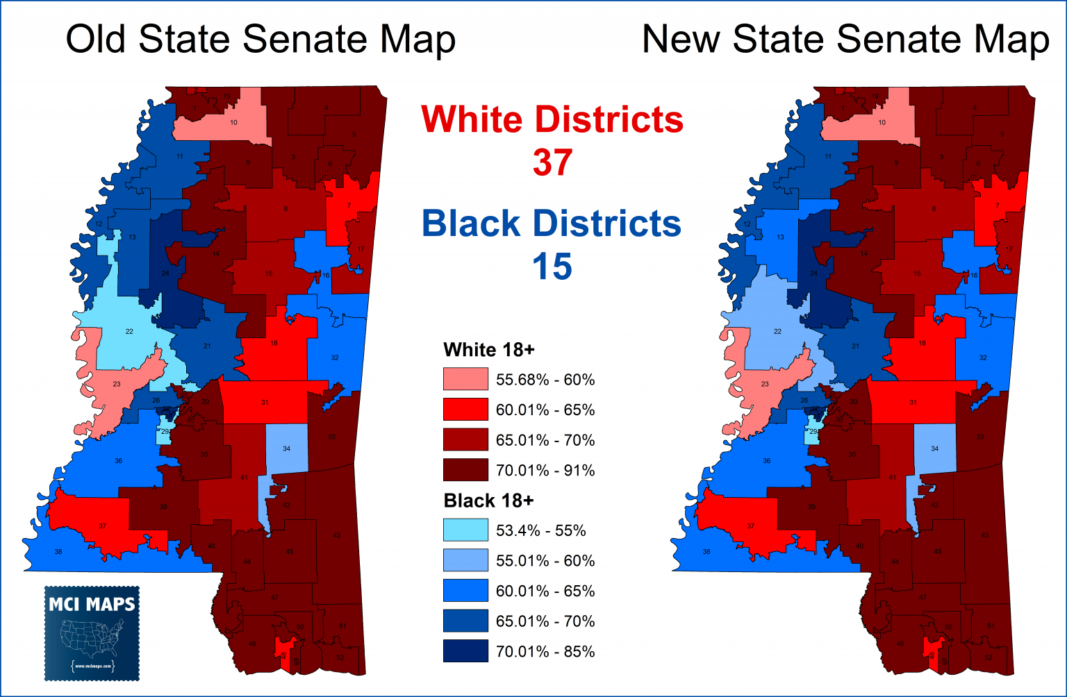 How Redistricting Allowed Mississippi Democrats to Gain a State Senate ...