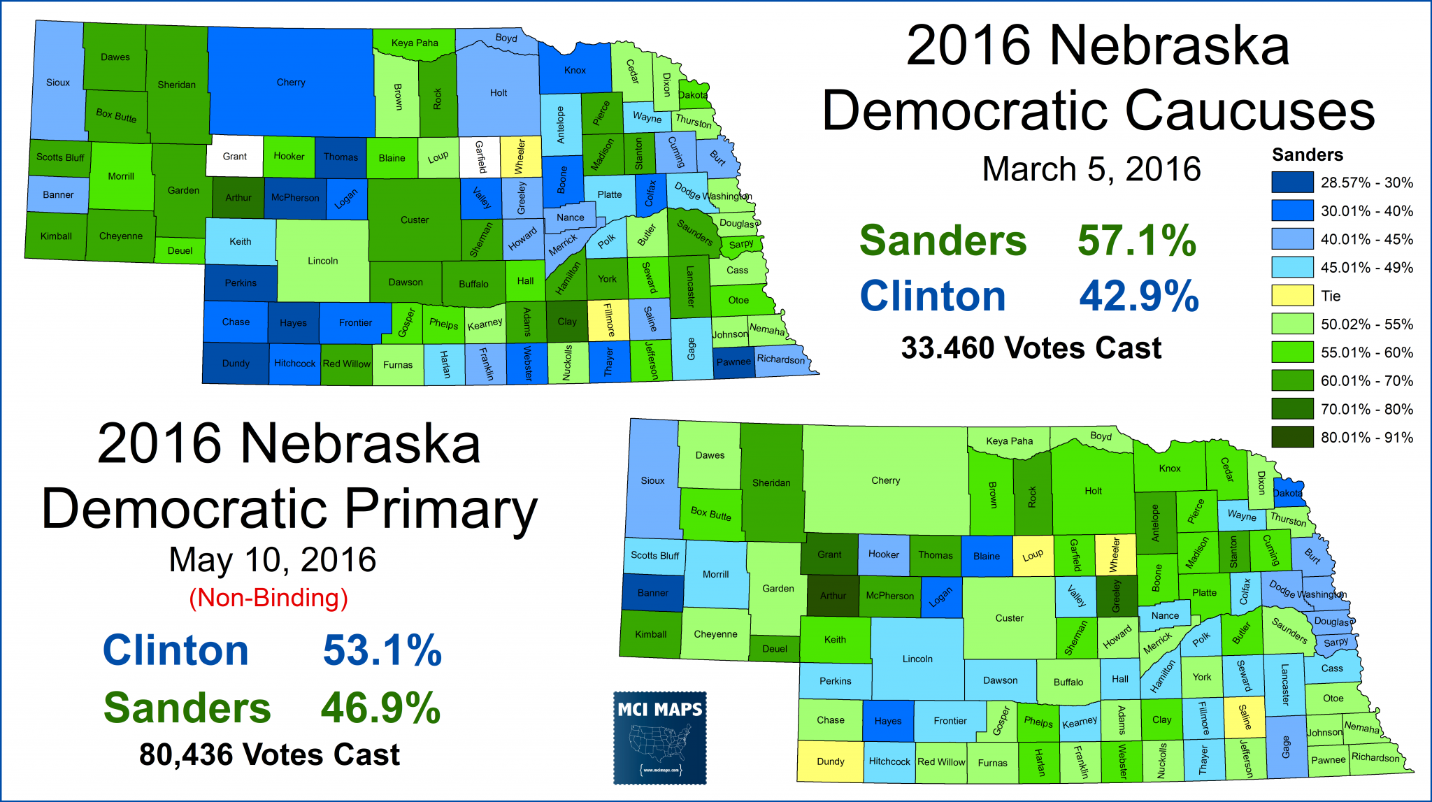 How Caucuses vs Primaries Can Lead to Different Results - MCI Maps ...