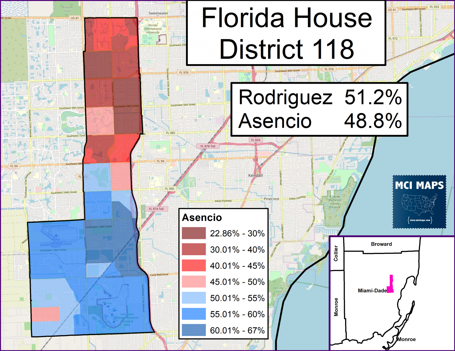 Florida State House 2020 Ratings - MCI Maps | Election Data Analyst ...