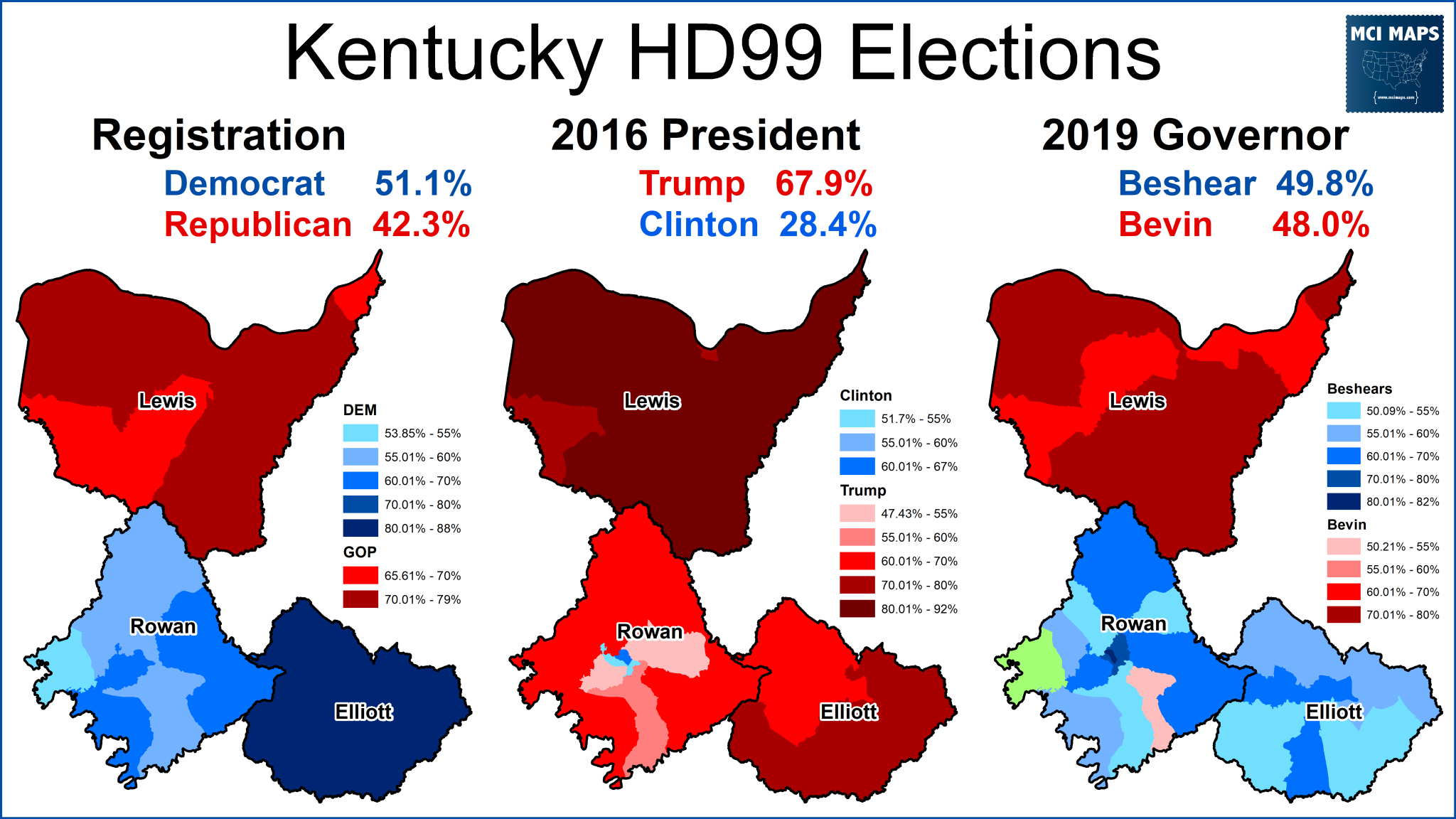 Kentucky’s February Special Elections - MCI Maps | Election Data ...