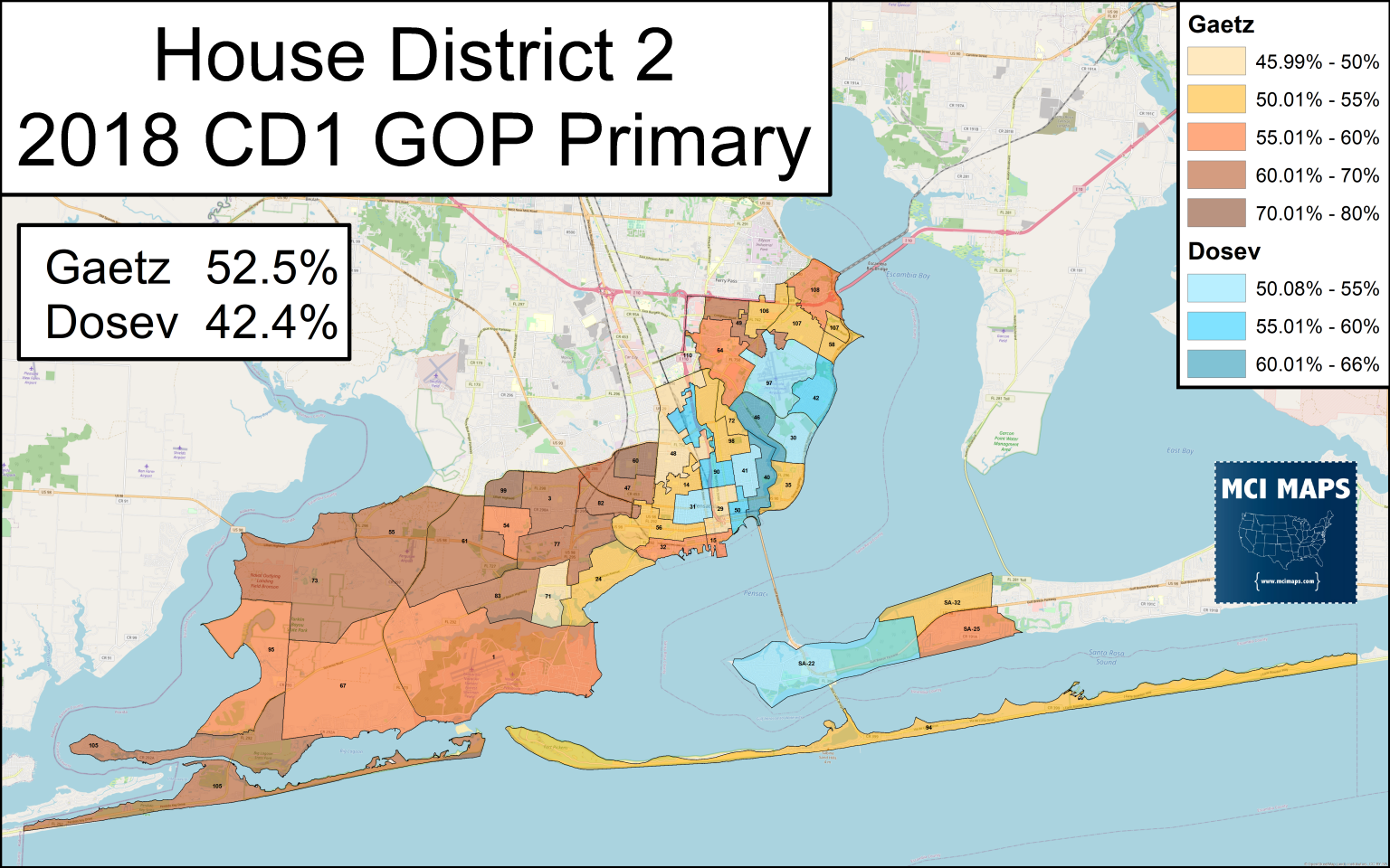 Florida’s 2020 Primary Preview - MCI Maps | Election Data Analyst ...