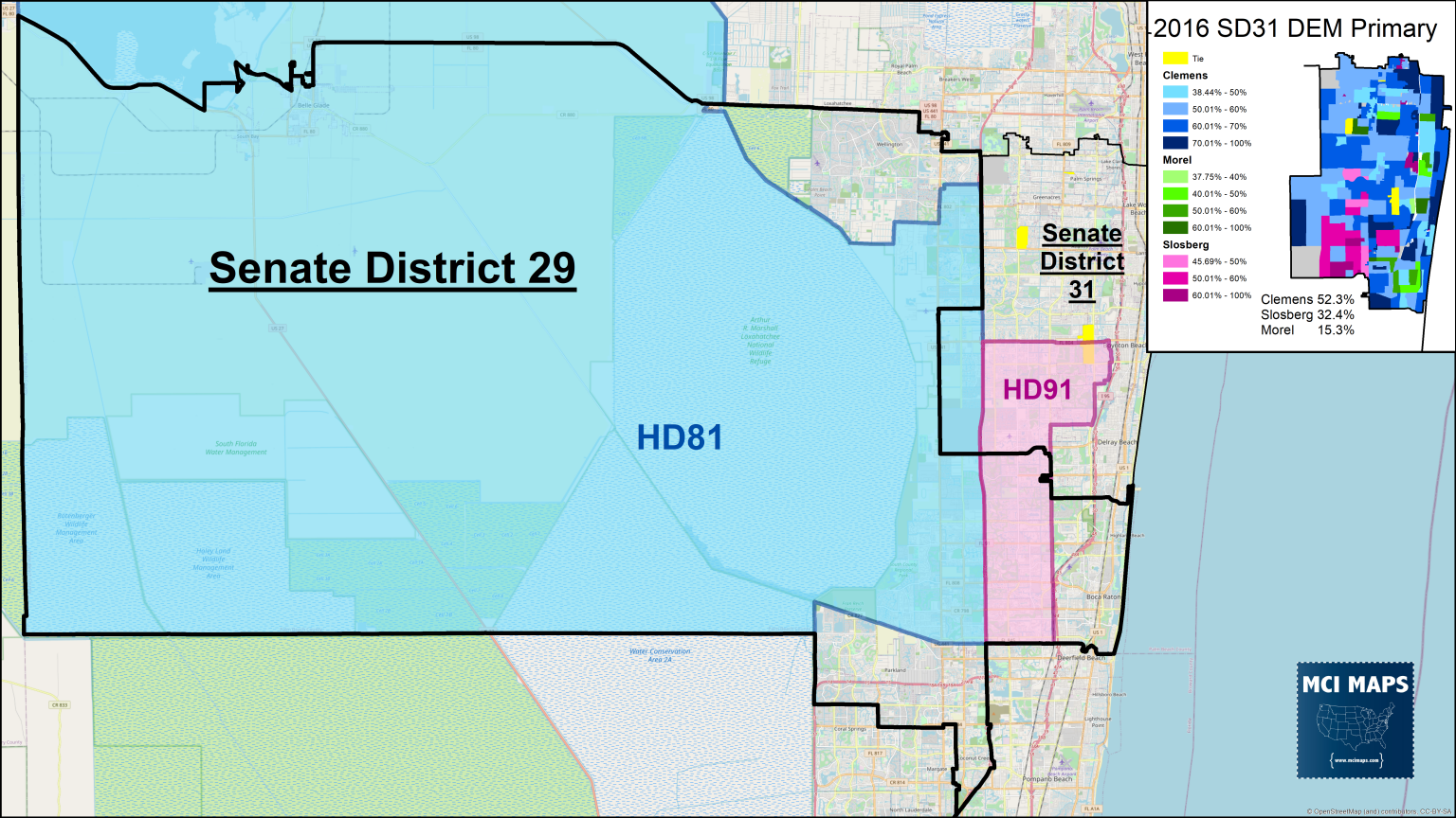 Florida’s 2020 Primary Preview - MCI Maps | Election Data Analyst ...