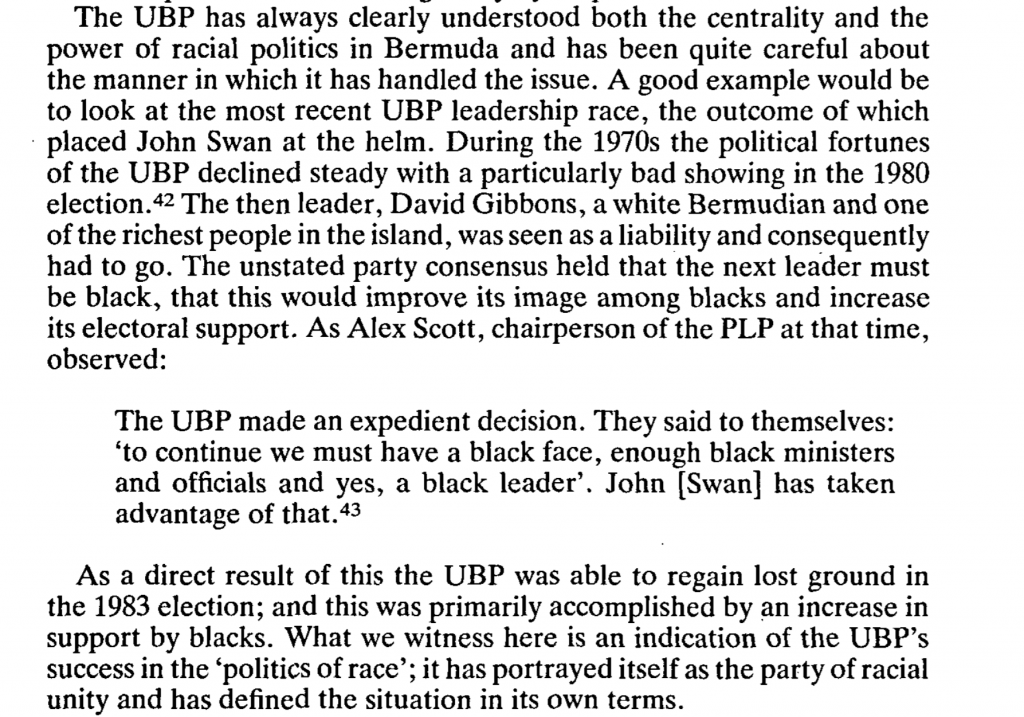 From Invisible Apartheid to Democracy: A look at Bermuda Politics - MCI ...