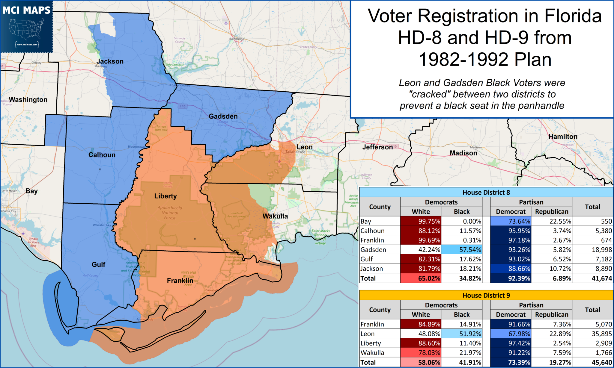The Electoral History of Al Lawson - MCI Maps | Election Data Analyst ...