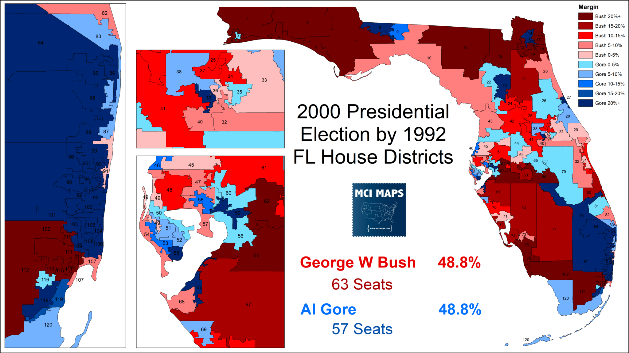 Florida Redistricting Preview #5: The 2002 Remap – Revenge of the GOP ...