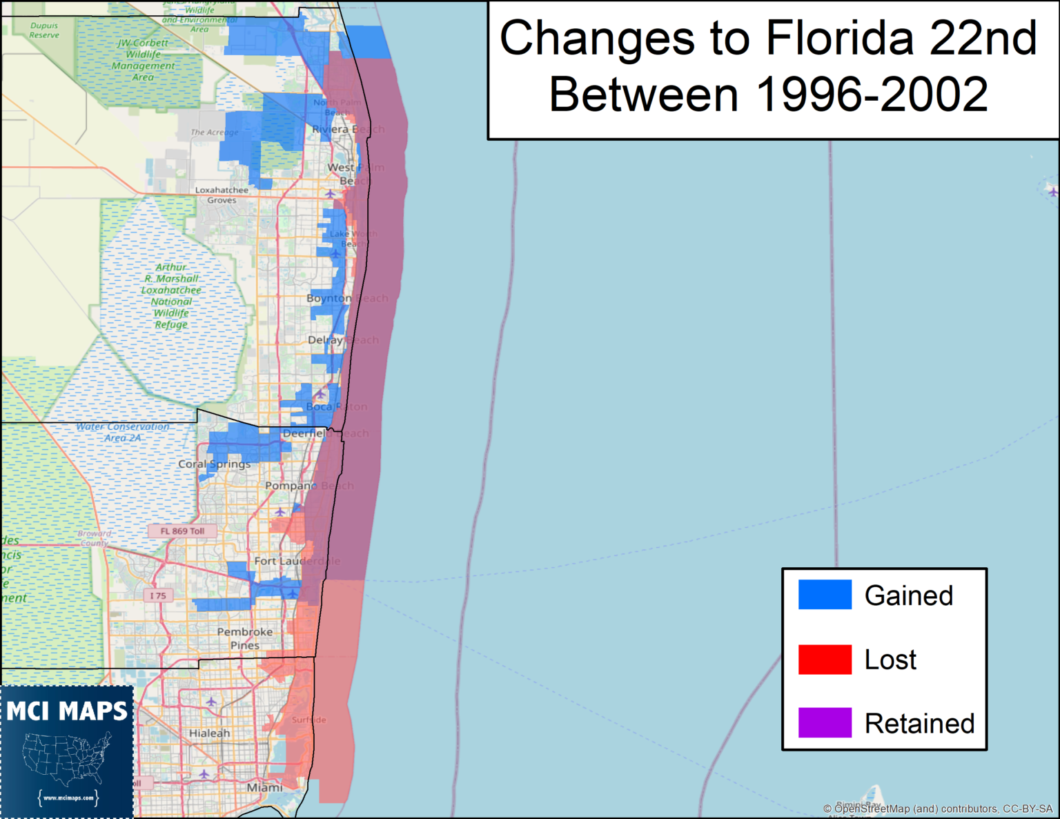 Florida Redistricting Preview #5: The 2002 Remap – Revenge of the GOP ...
