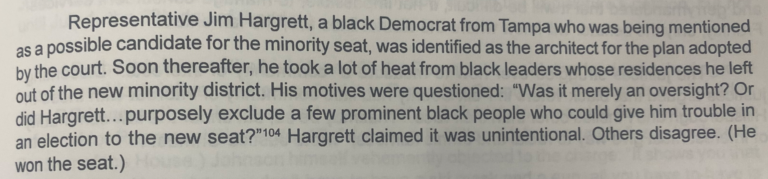 Florida Redistricting Preview #3: 1990s Legislative Redistricting ...