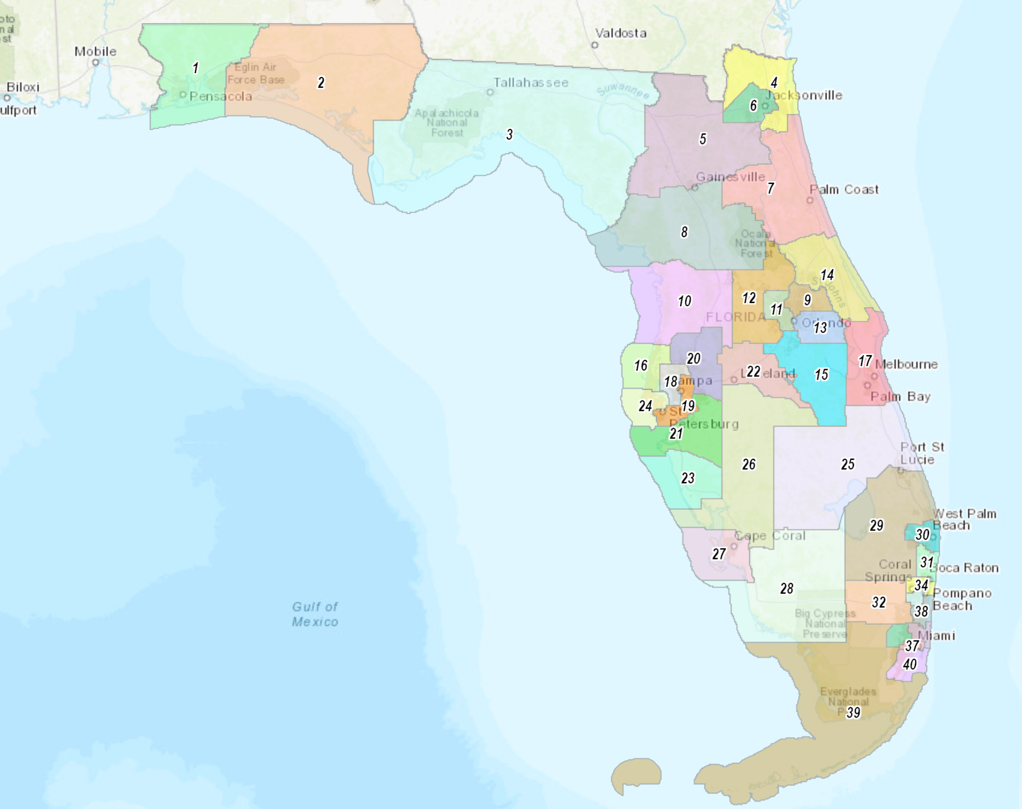 Florida Redistricting Tour #6: State Senate Map Issues in the Southeast ...