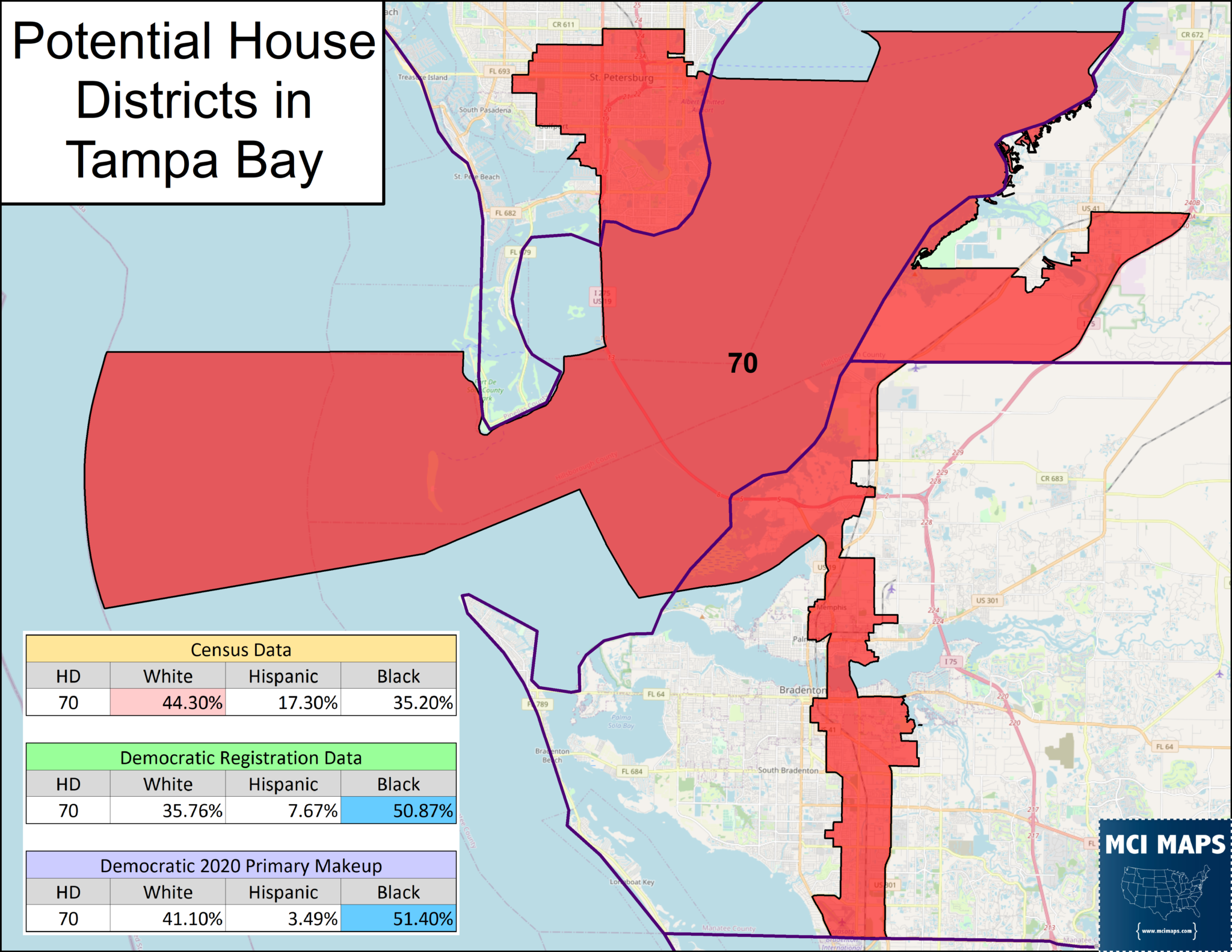 Florida Redistricting Tour #4: State House Districts in the Tampa Bay ...