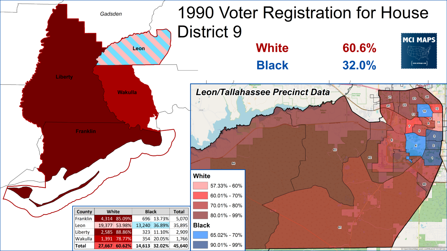 The Electoral History of Al Lawson - MCI Maps | Election Data Analyst ...