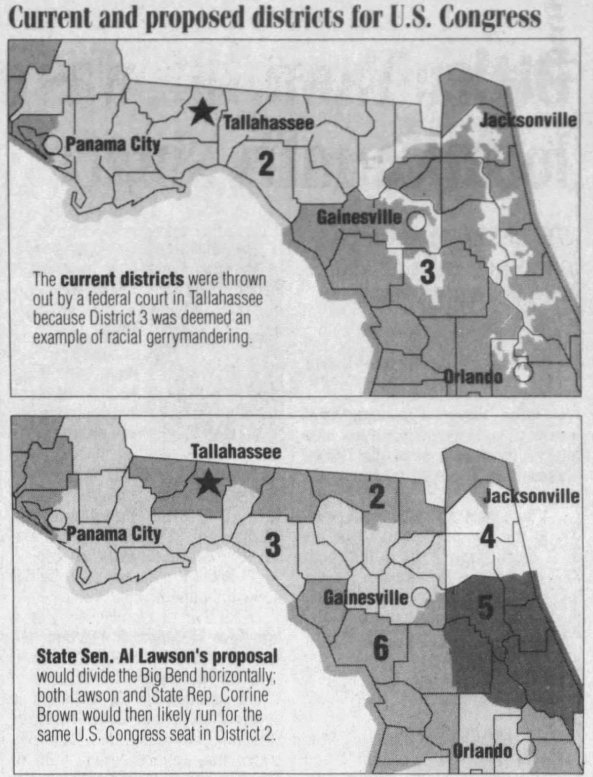 The Electoral History of Al Lawson - MCI Maps | Election Data Analyst ...
