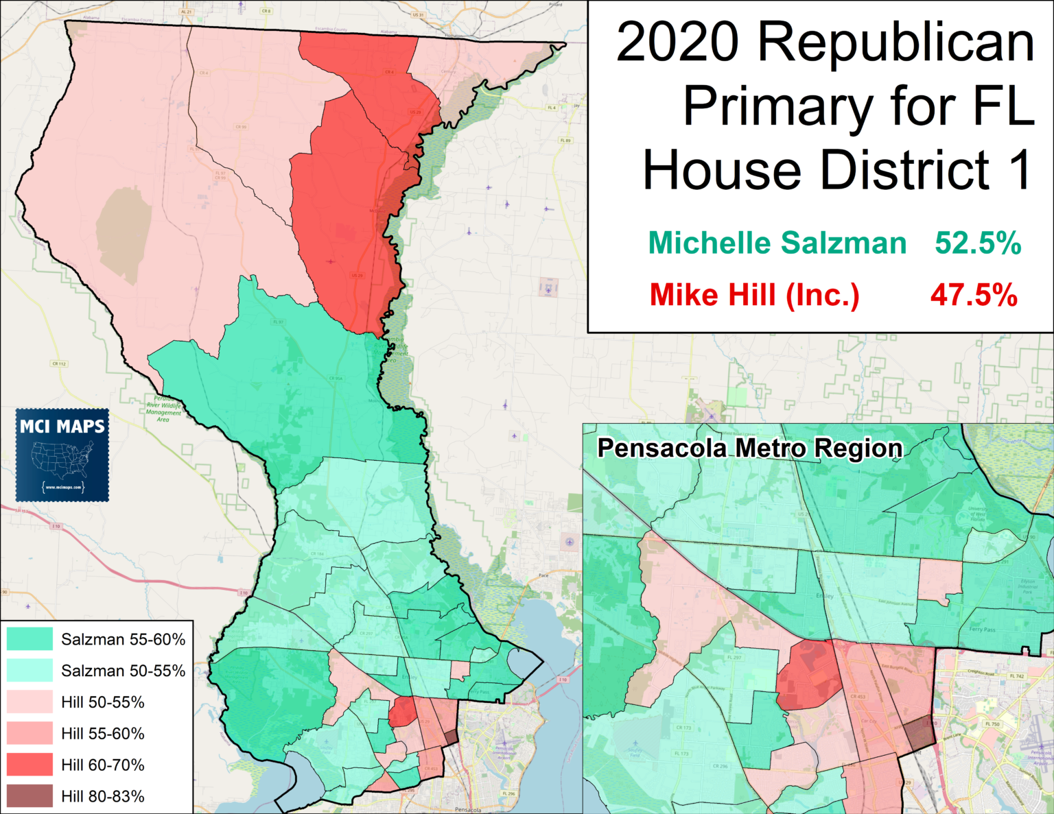 My 2022 Florida Primary Preview (Part 2) - MCI Maps | Election Data ...