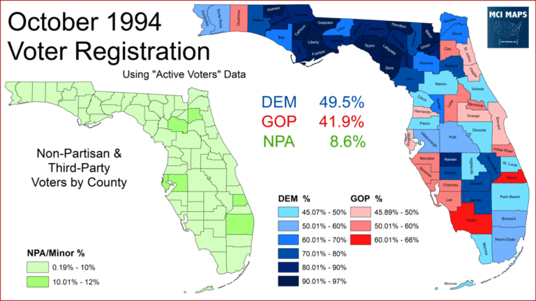 My 2022 Florida Primary Preview (Part 1) - MCI Maps | Election Data ...