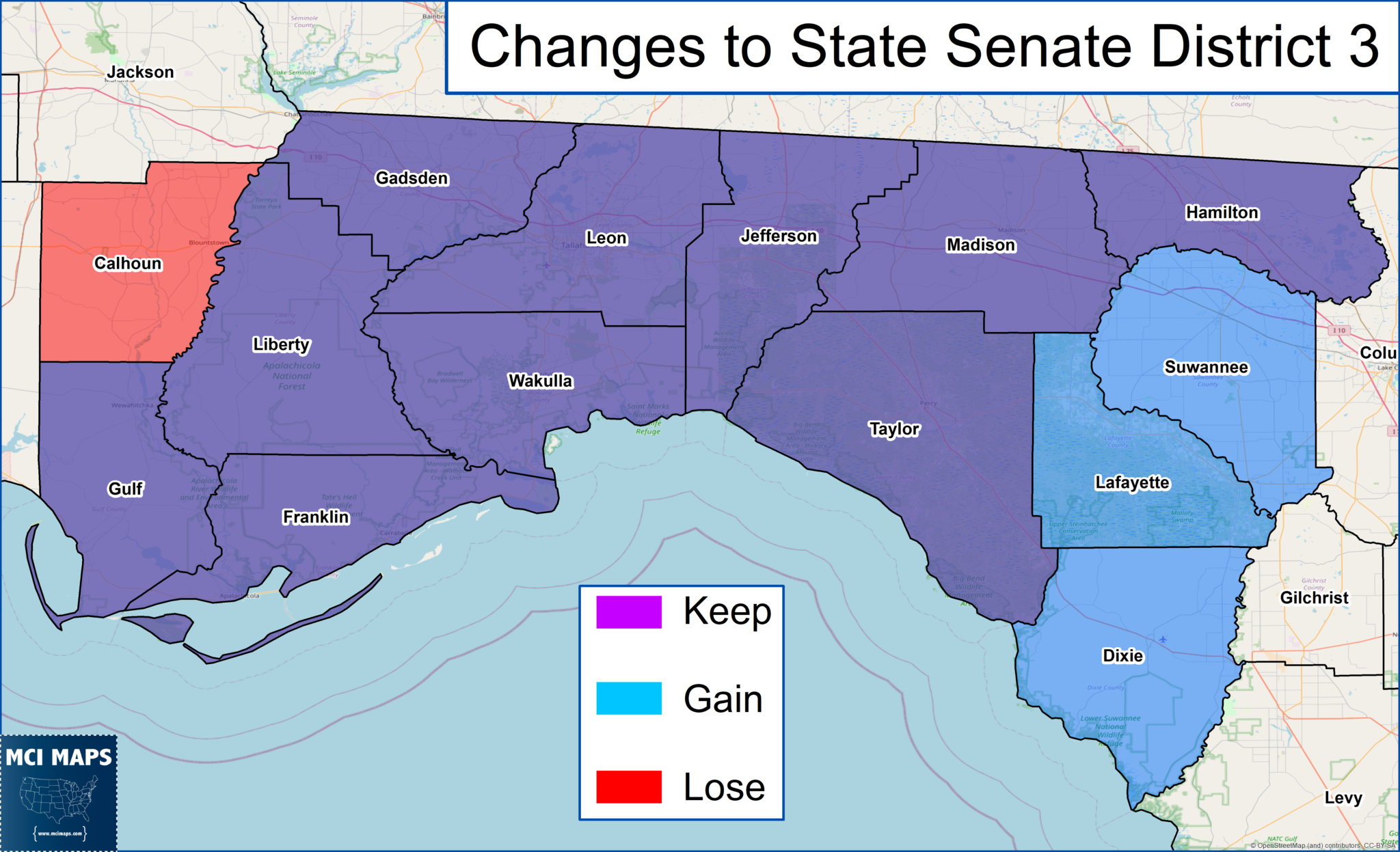 The 2022 Florida State Senate Ratings - MCI Maps | Election Data ...