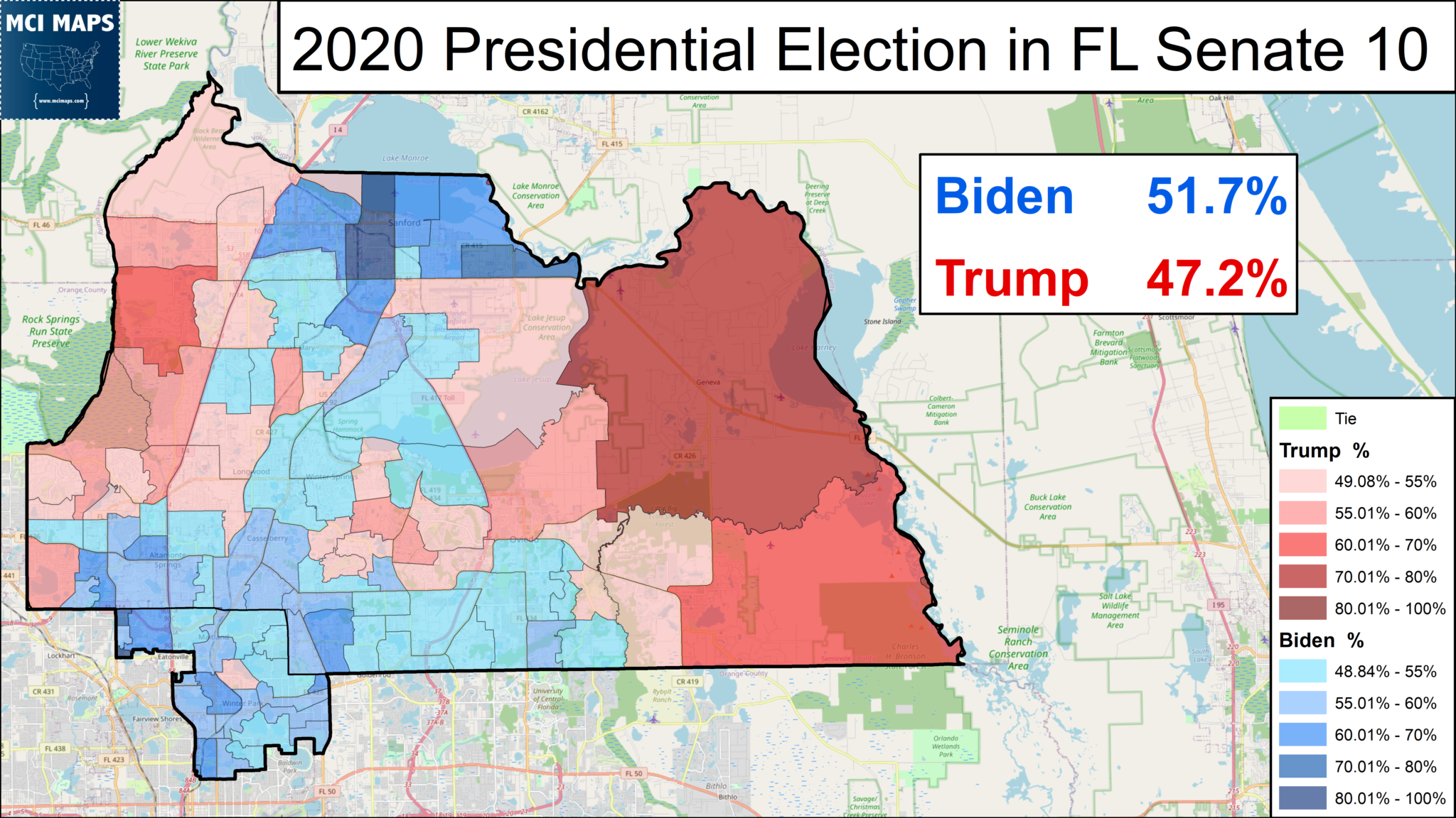 The 2022 Florida State Senate Ratings - MCI Maps | Election Data ...