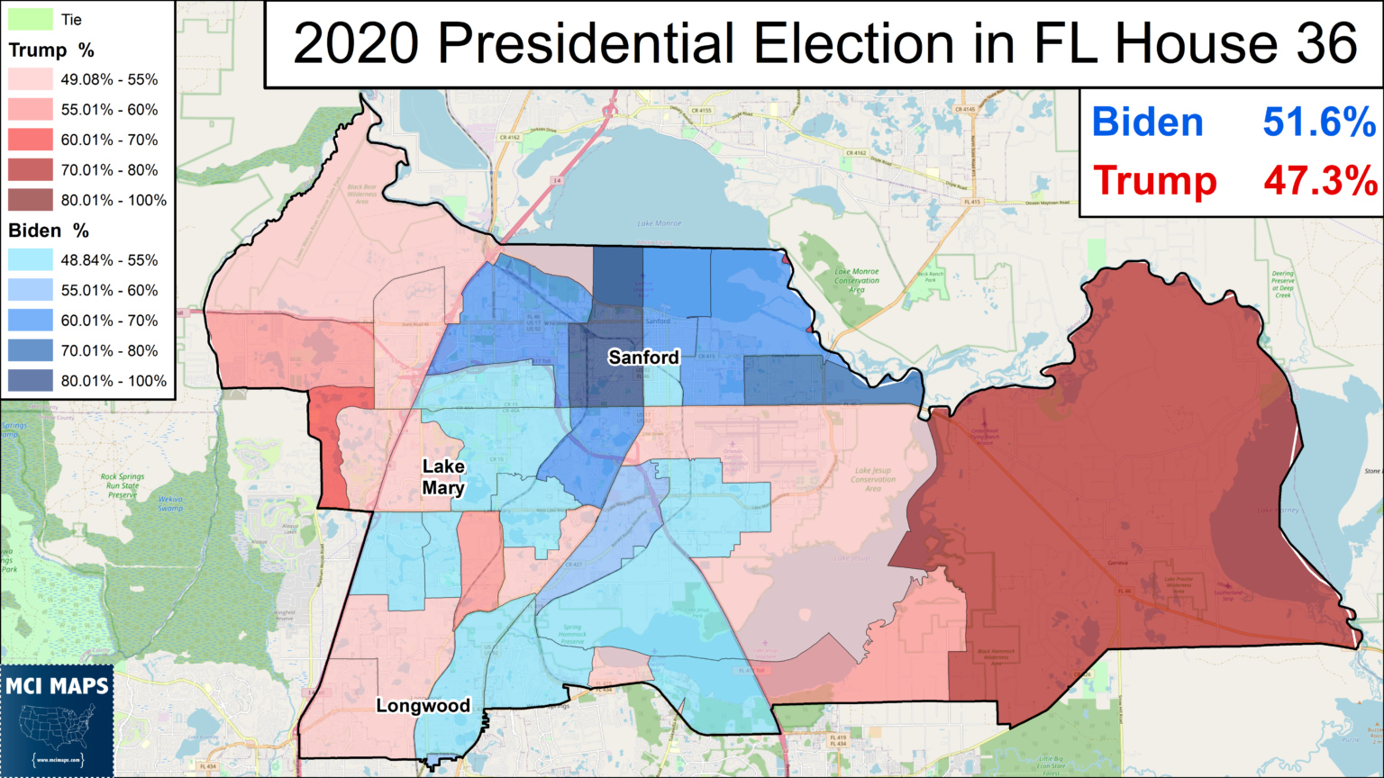 The 2022 Florida State House Ratings - MCI Maps | Election Data Analyst ...